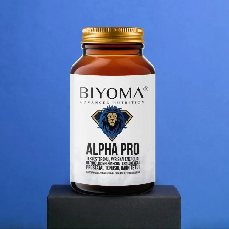 Maisto papildai ir vitaminai vyrams, testosteronui, prostatai