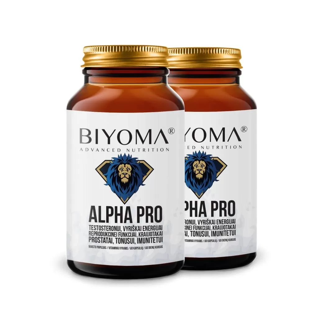 Maisto papildai ir vitaminai vyrams, testosteronui, prostatai