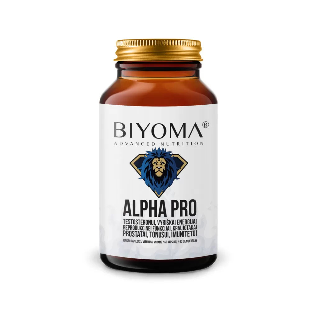 Maisto papildai ir vitaminai vyrams, testosteronui, prostatai