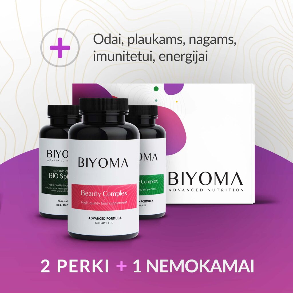 Vitaminai smegenų veiklai, atminčiai, produktyvumui - BRAIN PRO